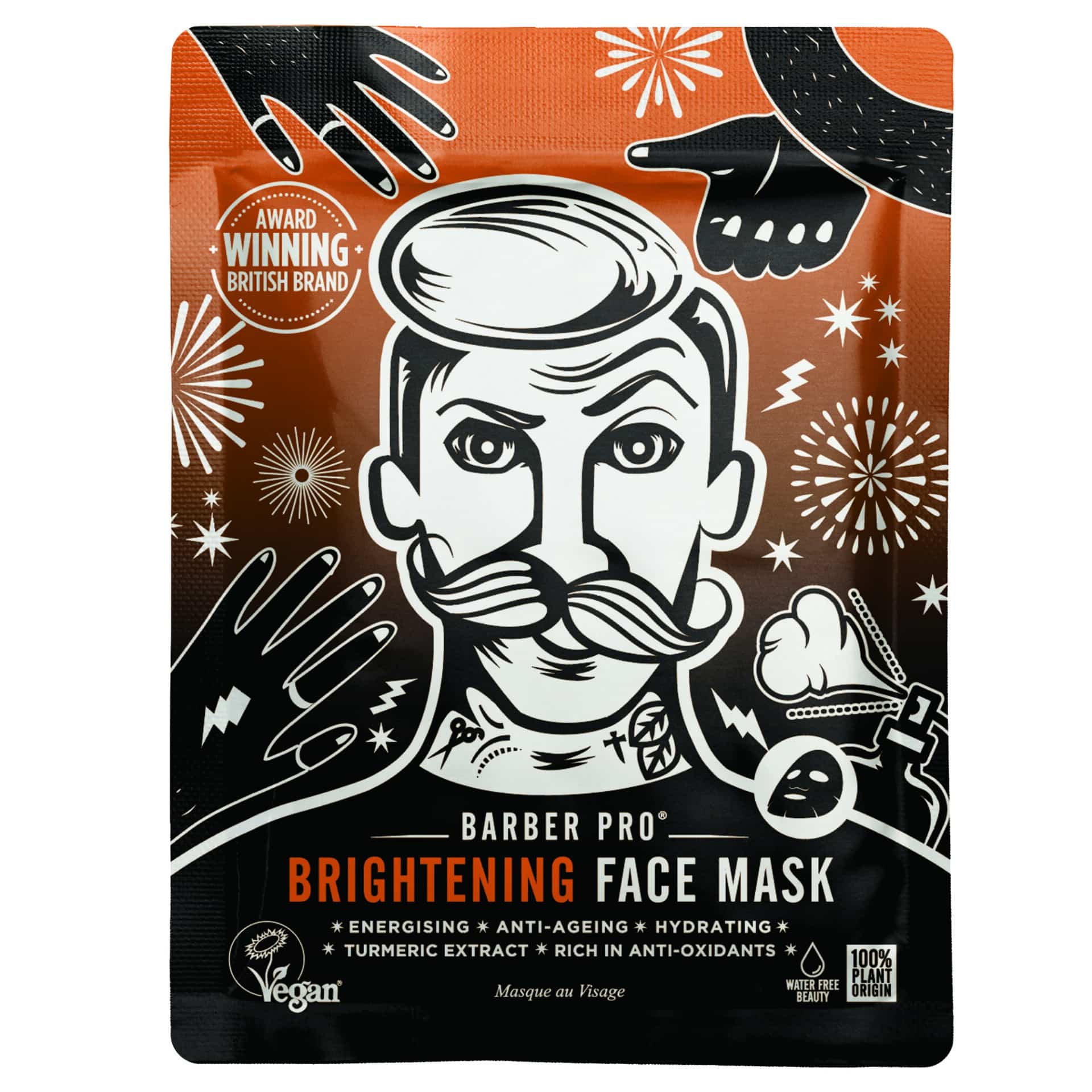 Barber Pro Brightening Face Mask – The Modern Gentleman